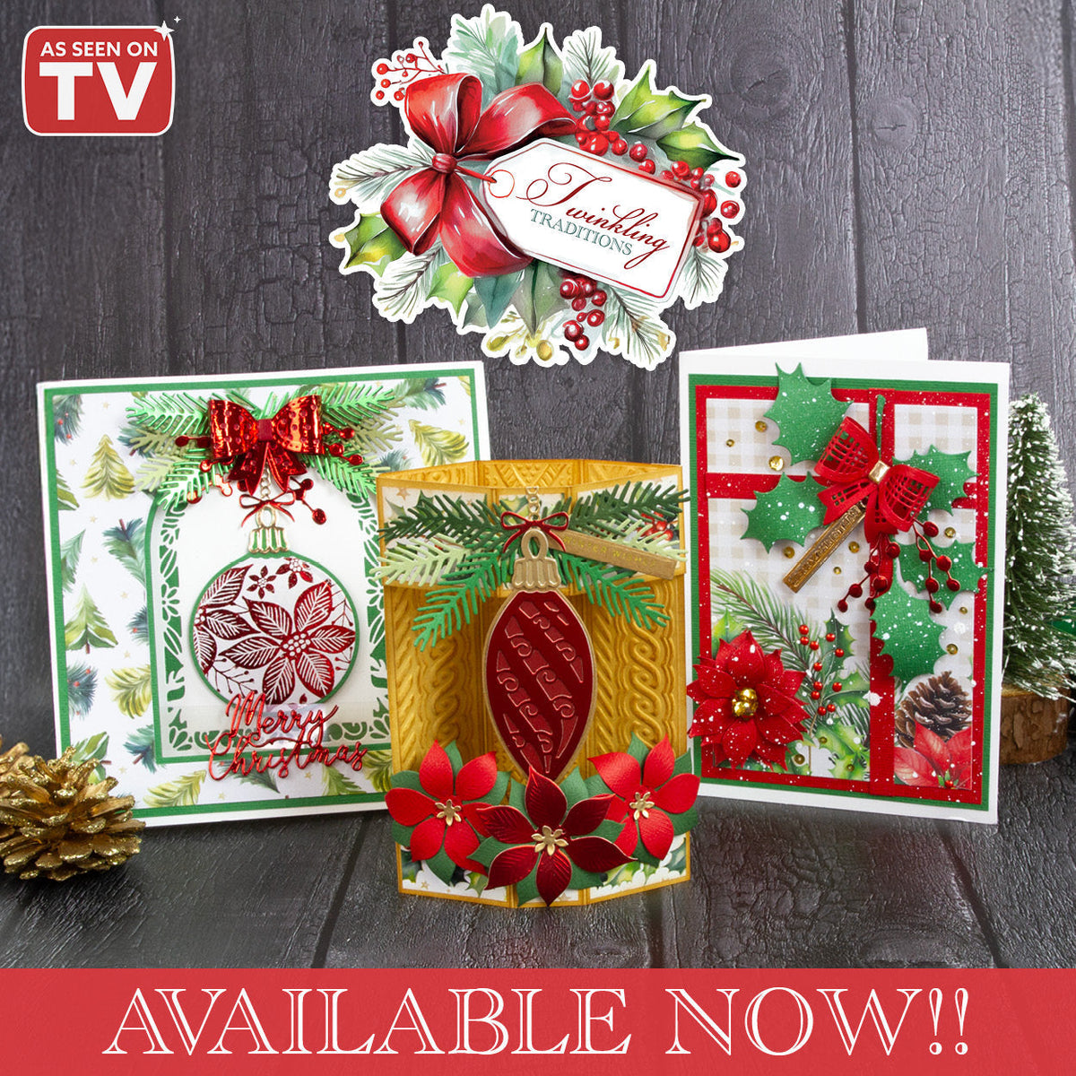 Twinkling Traditions Papercraft Collection – Tonic Studios USA