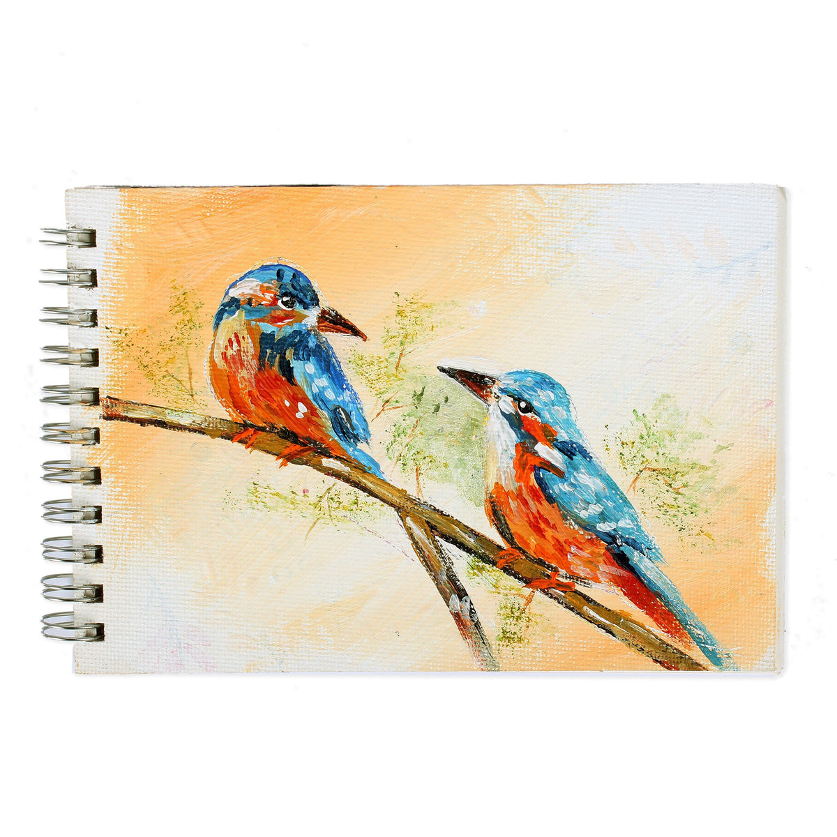 Customizable Canvas Cover Art Notebook - Little Birdie – Tonic Studios USA