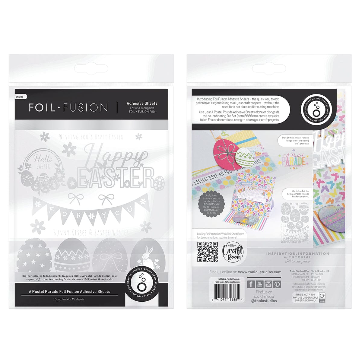 Foil Fusion - A Pastel Parade Adhesive Sheets – Tonic Studios USA