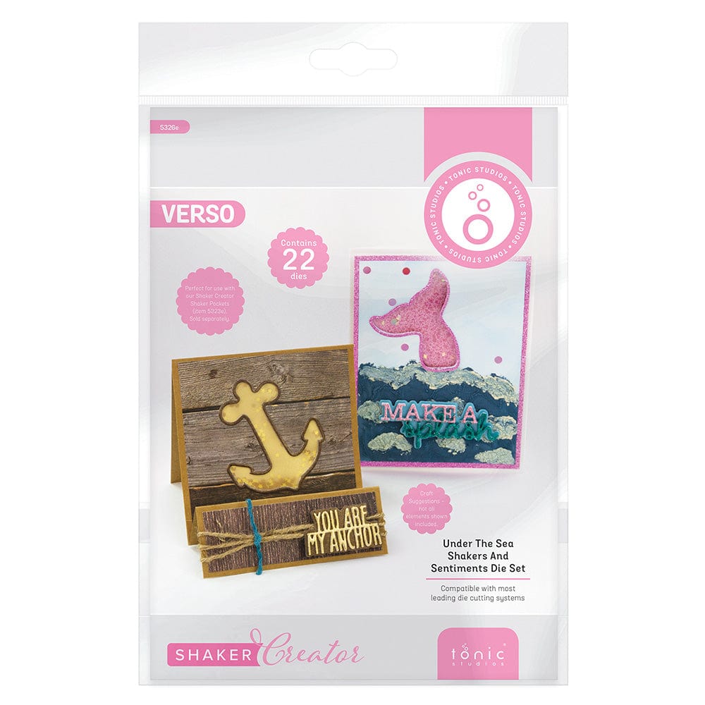 Under The Sea - Shakers And Sentiments Die Set - 5326e – Tonic Studios USA