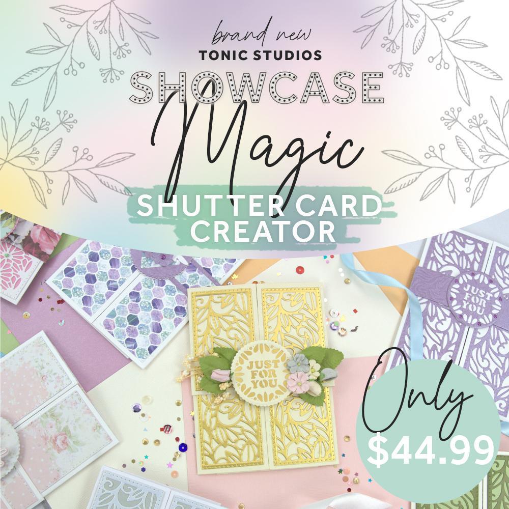 Magic Shutter Card Showcase Set – Tonic Studios USA