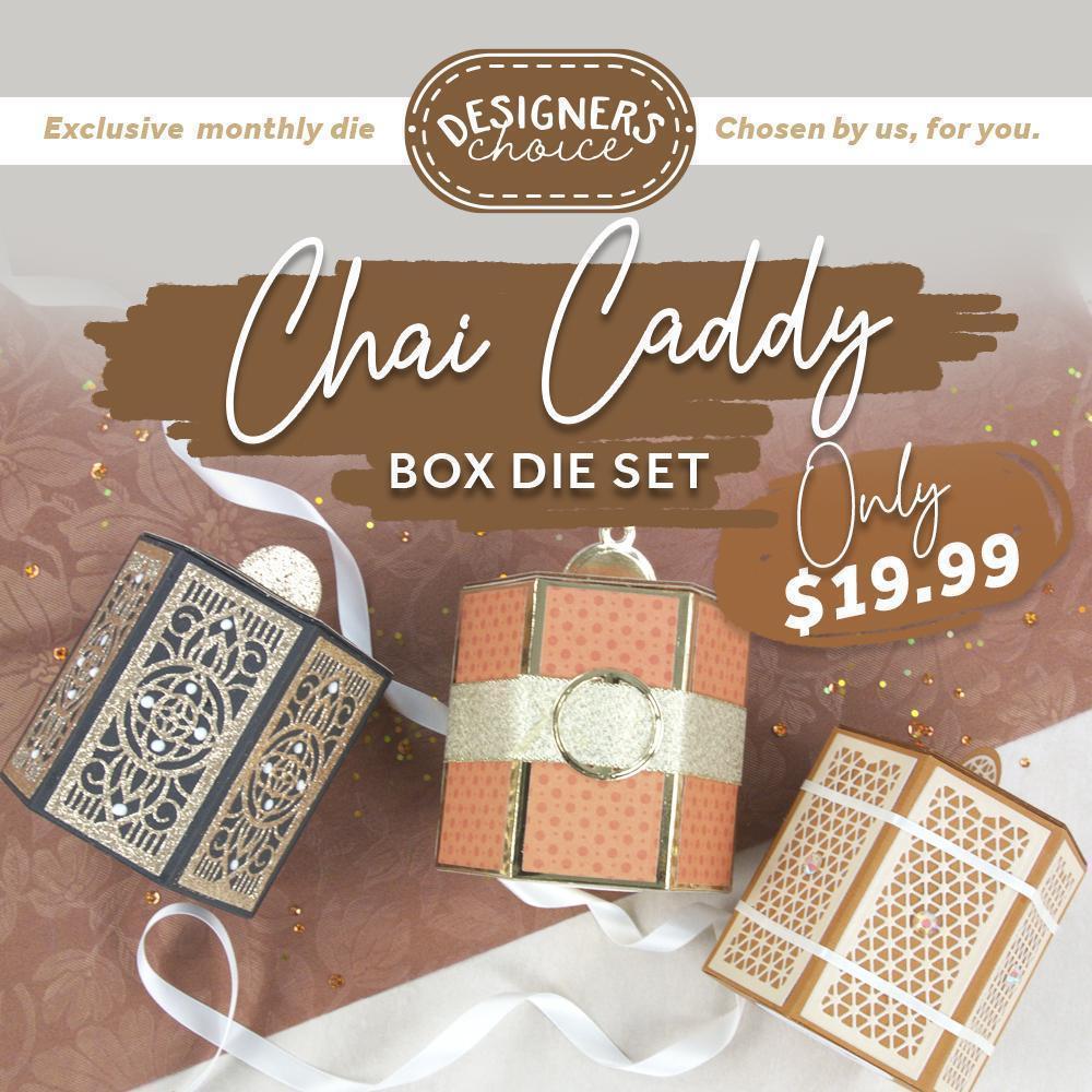 Designer's Choice Chai Caddy Box – Tonic Studios USA
