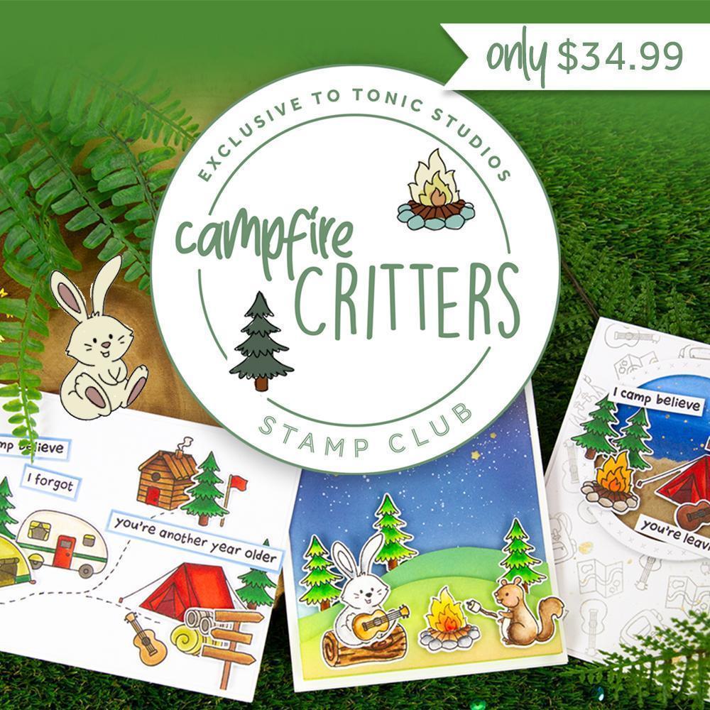 Stamp Club - Campfire Critters – Tonic Studios USA