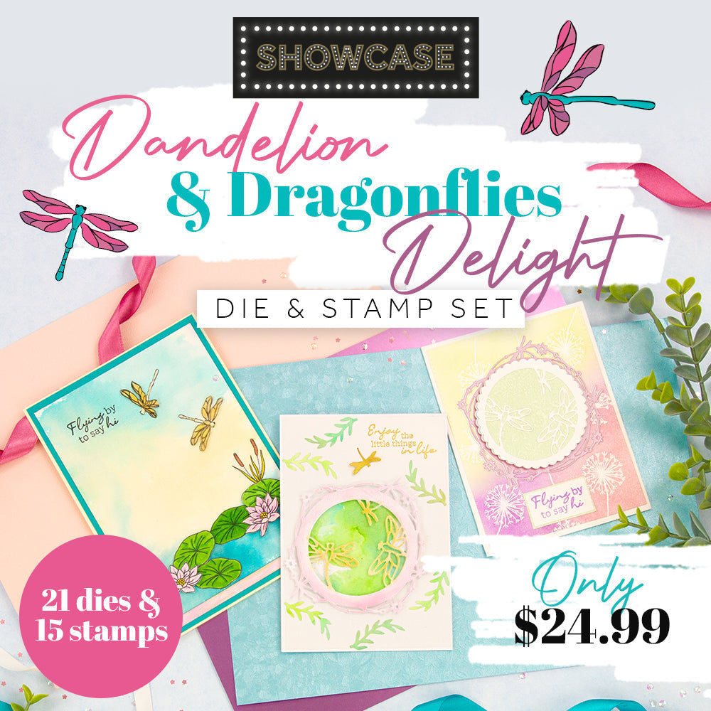 Dandelion and Dragonflies Delight Showcase Set – Tonic Studios USA