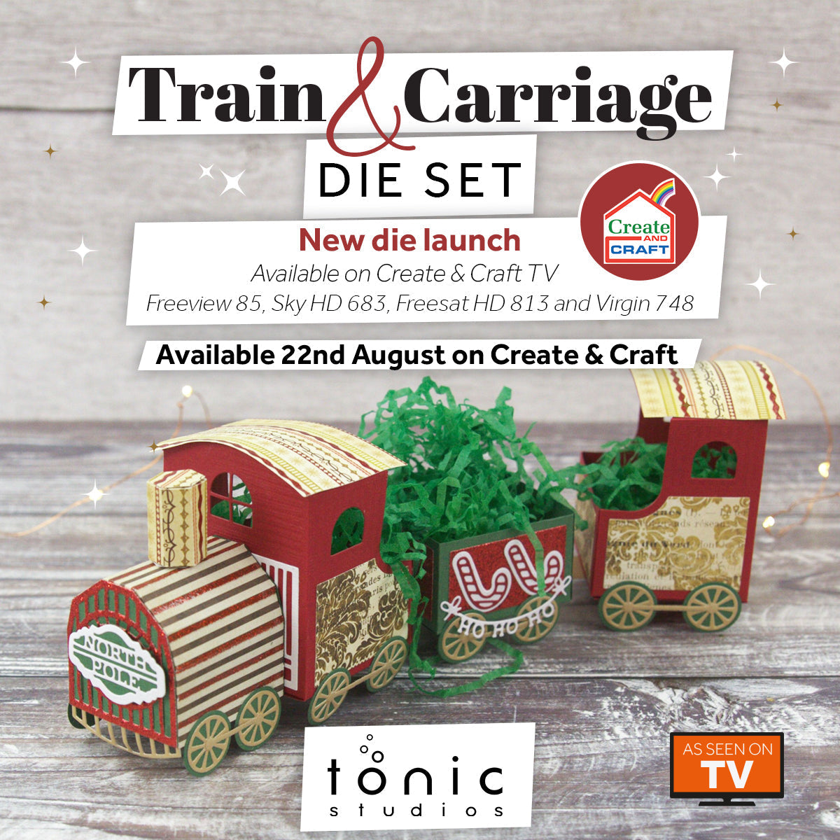 Tonic Train & Carriage Collection - Launch Details – Tonic Studios USA