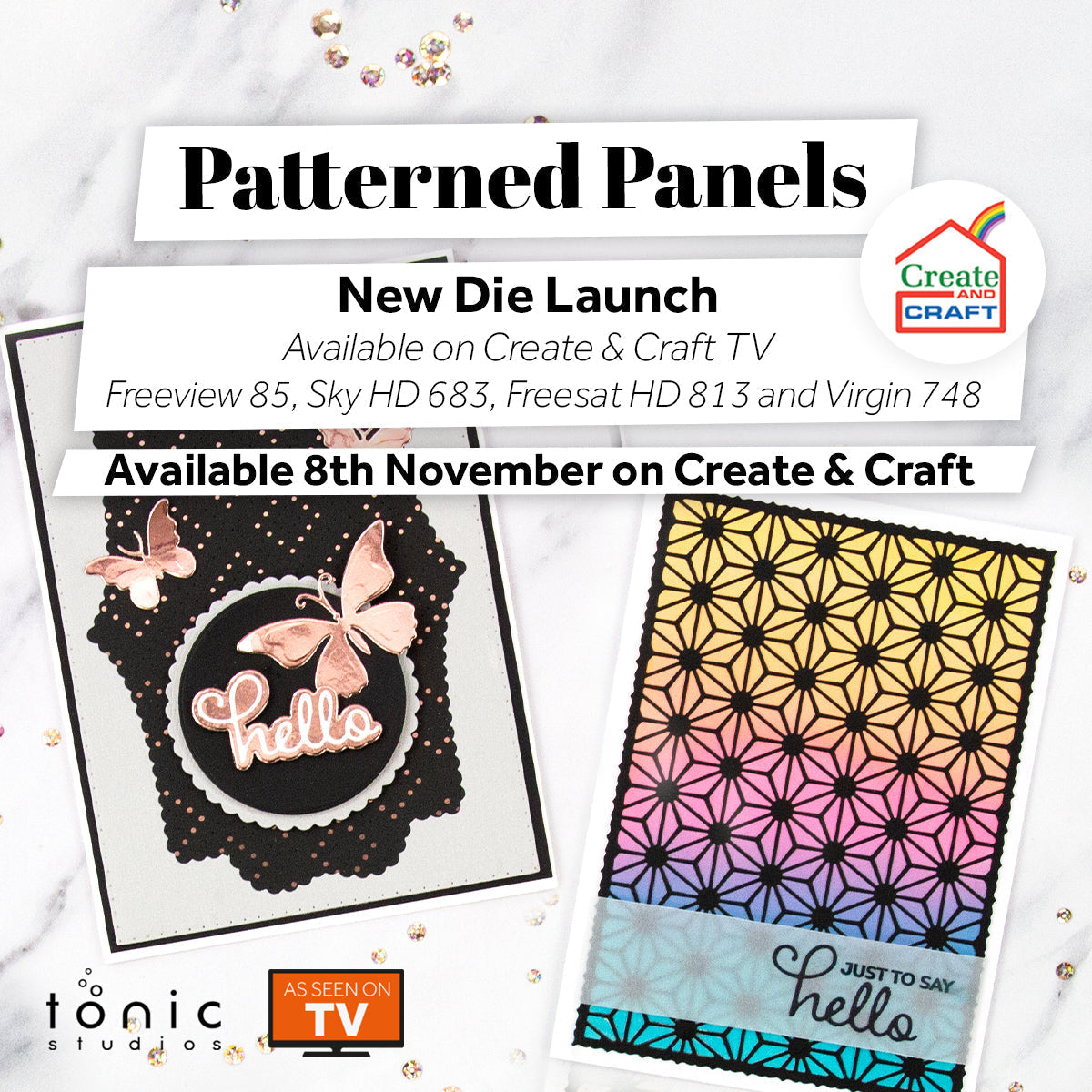 Patterned Panels Collection - Launch details – Tonic Studios USA