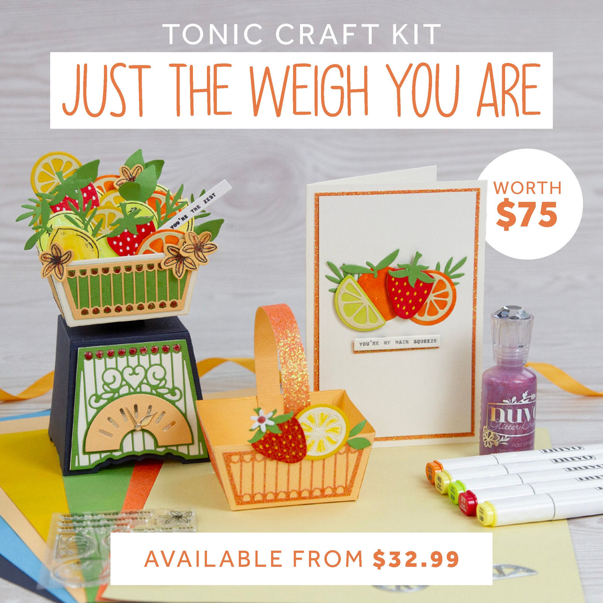 Tonic Craft Kit 80 - Just The Weigh You Are – Tonic Studios USA