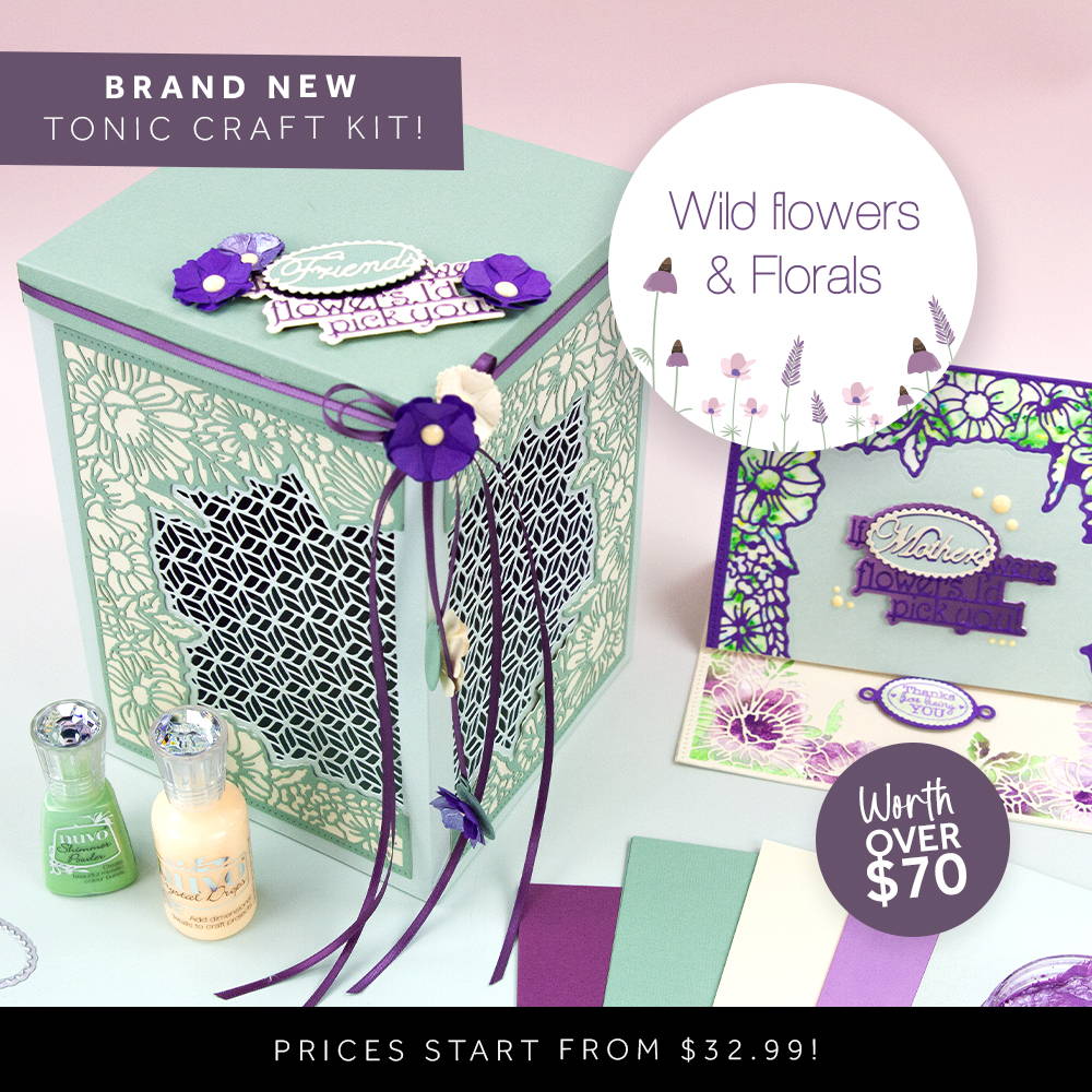 Tonic Craft Kit 62 - Wildflower & Florals – Tonic Studios USA