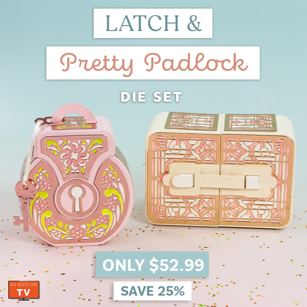 Pretty Padlock & Luxurious Latch Boxes Collection – Tonic Studios USA