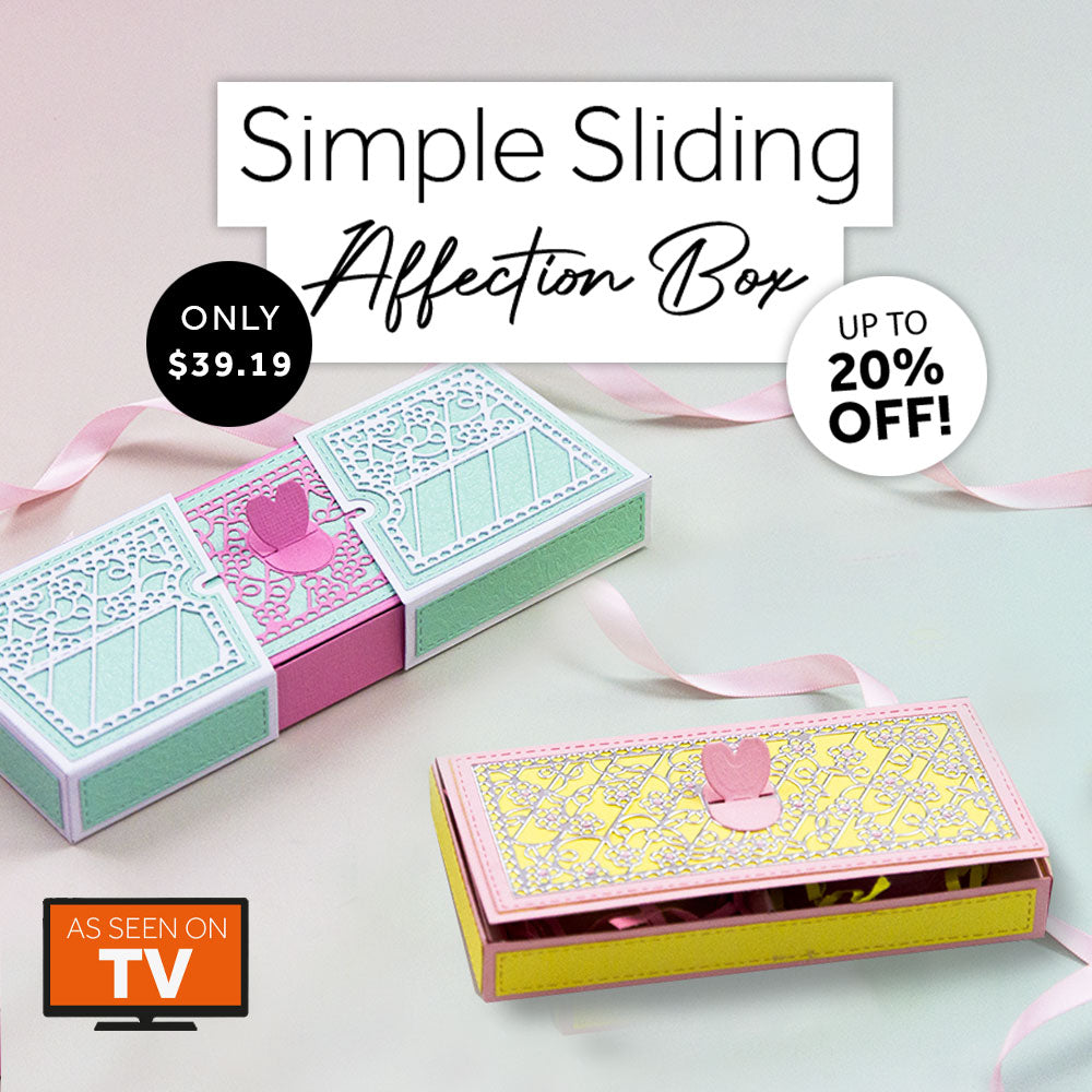 Simple Sliding Affection Box Die Set Launch – Tonic Studios USA