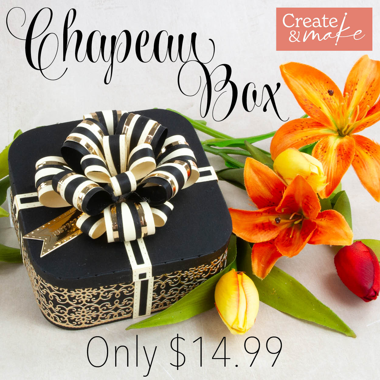 Chapeau Box Die Set - Create & Make – Tonic Studios USA