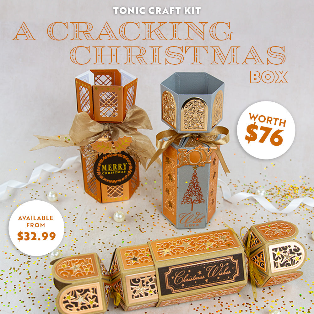 Tonic Craft Kit 86 - A Cracking Christmas Box – Tonic Studios USA