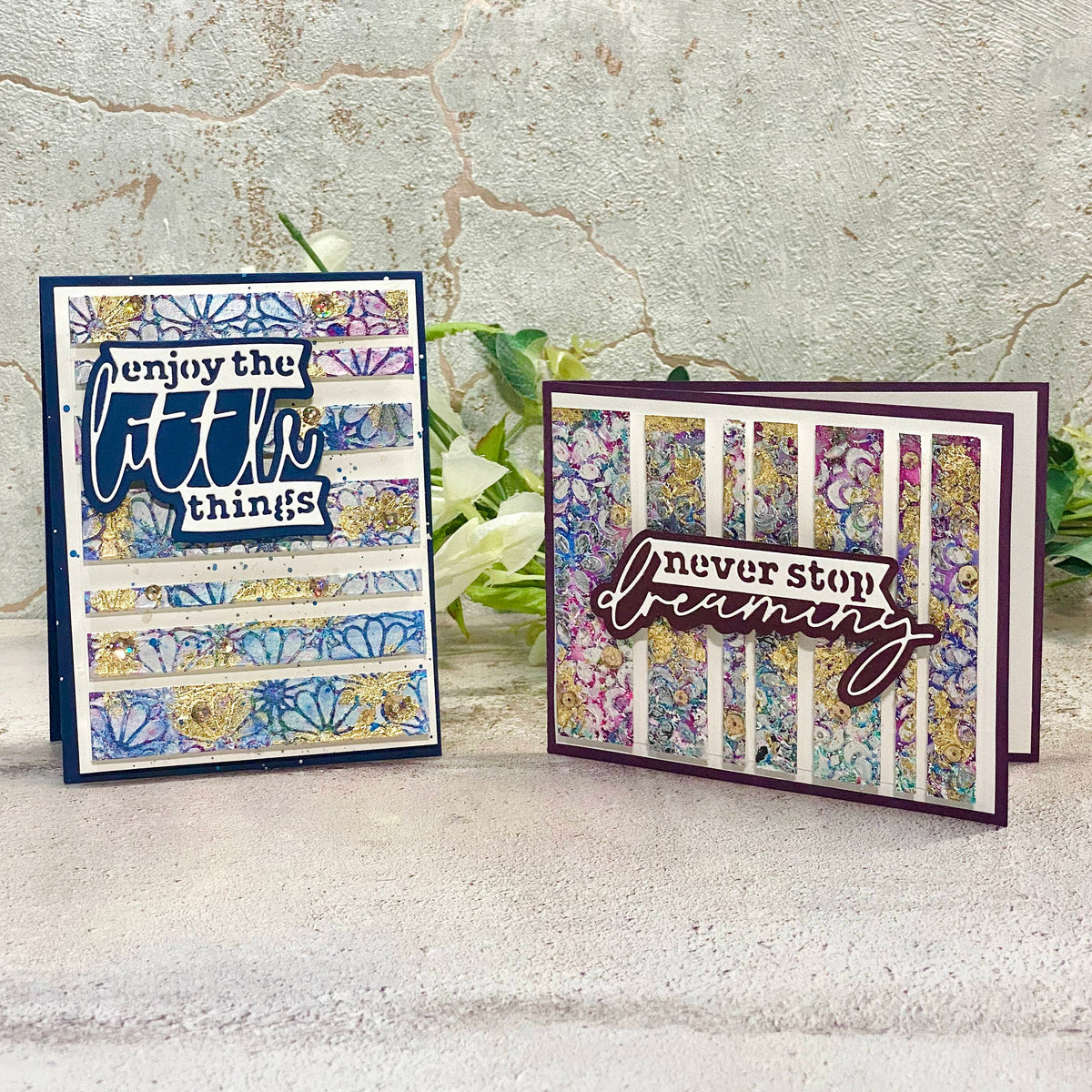 Jen Kray Summer Stencil Tutorial – Tonic Studios USA