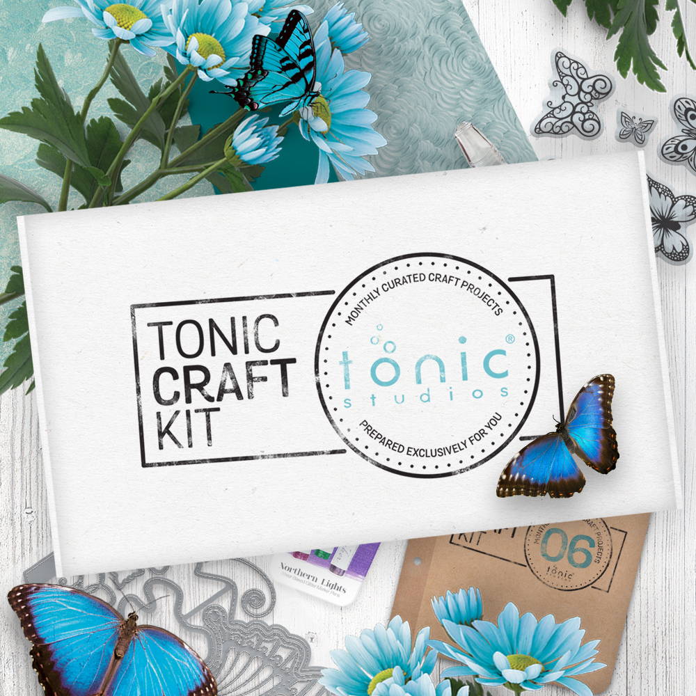 Tonic Craft Kit 06 - Butterfly Sparkle - Inspiration – Tonic Studios USA