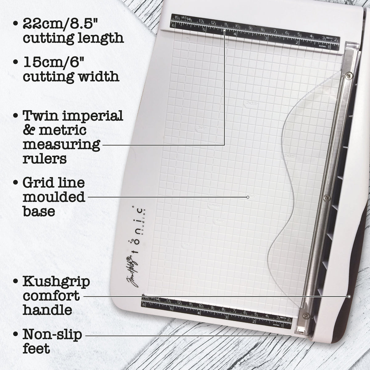Tim Holtz 8.5" Guillotine Paper Trimmer – Tonic Studios USA