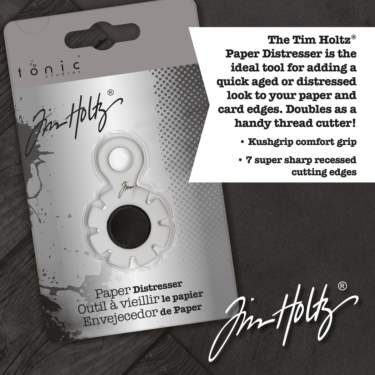 Tim Holtz Thread Cutter and Paper Distresser – Tonic Studios USA