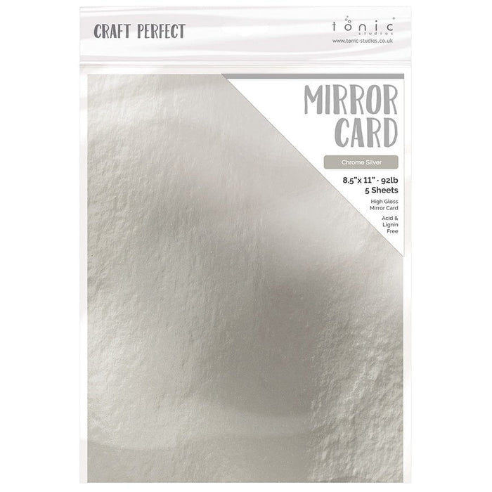 Mirror Cardstock Pack - 8.5" x 11" | Craft Perfect – Tonic Studios USA