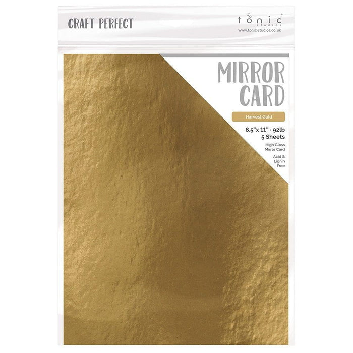 Mirror Cardstock Pack - 8.5" x 11" | Craft Perfect – Tonic Studios USA