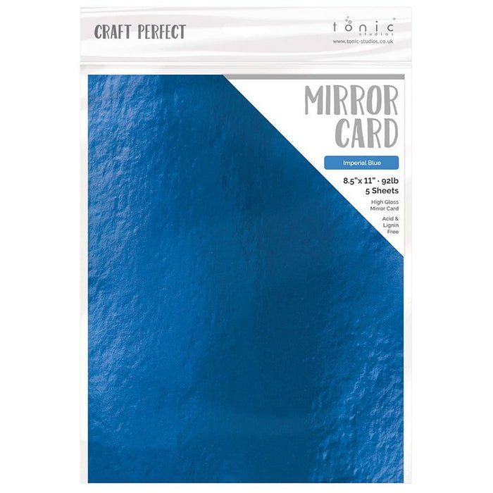 Mirror Cardstock Pack - 8.5" x 11" | Craft Perfect – Tonic Studios USA