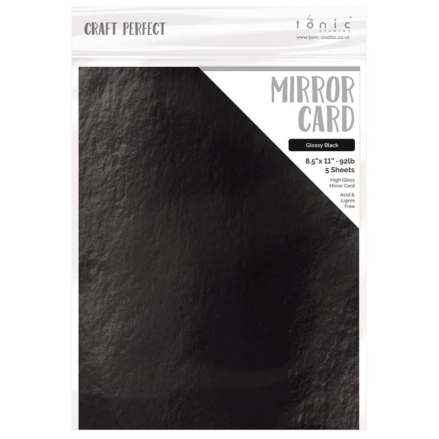 Mirror Cardstock Pack - 8.5" x 11" | Craft Perfect – Tonic Studios USA