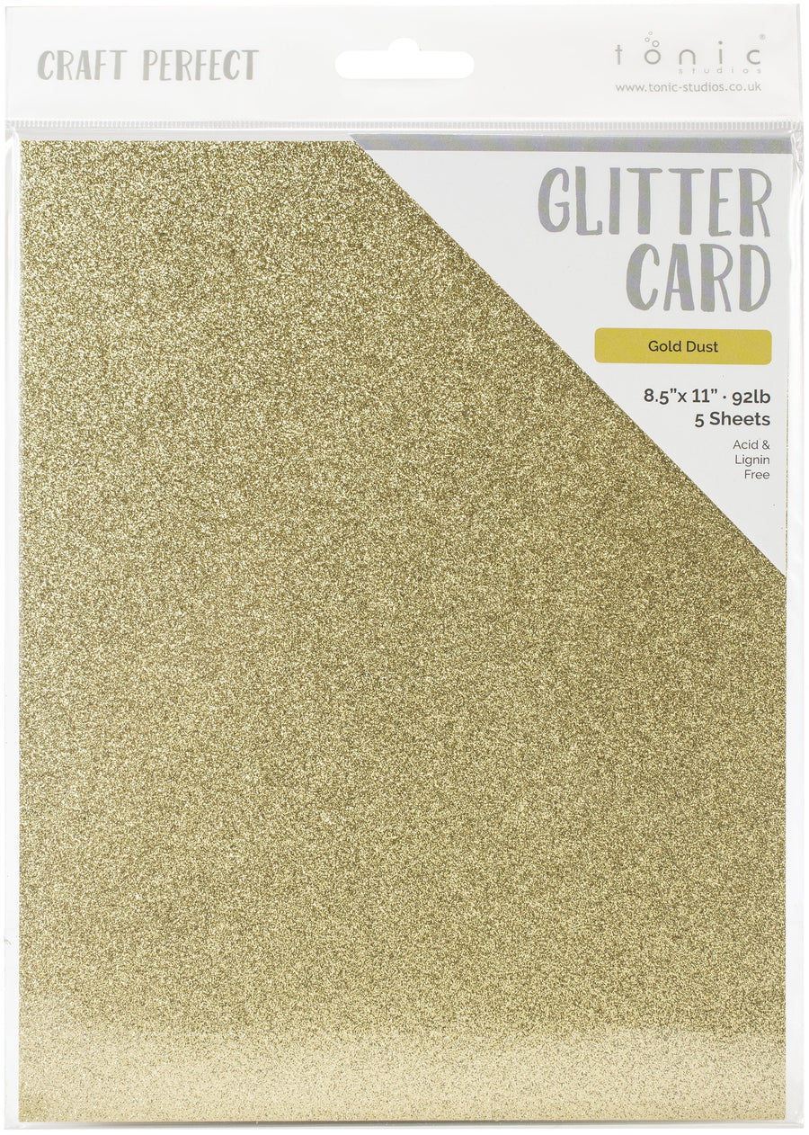8.5x11 Pink Glitz Glitter Cardstock, 5 pack - Craft Perfect – Tonic ...