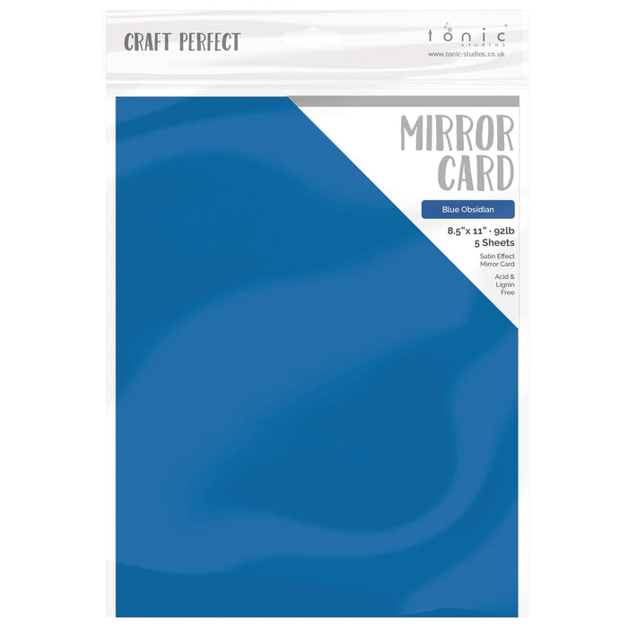 Satin Mirror Cardstock Pack - 8.5" x 11" | Craft Perfect – Tonic ...