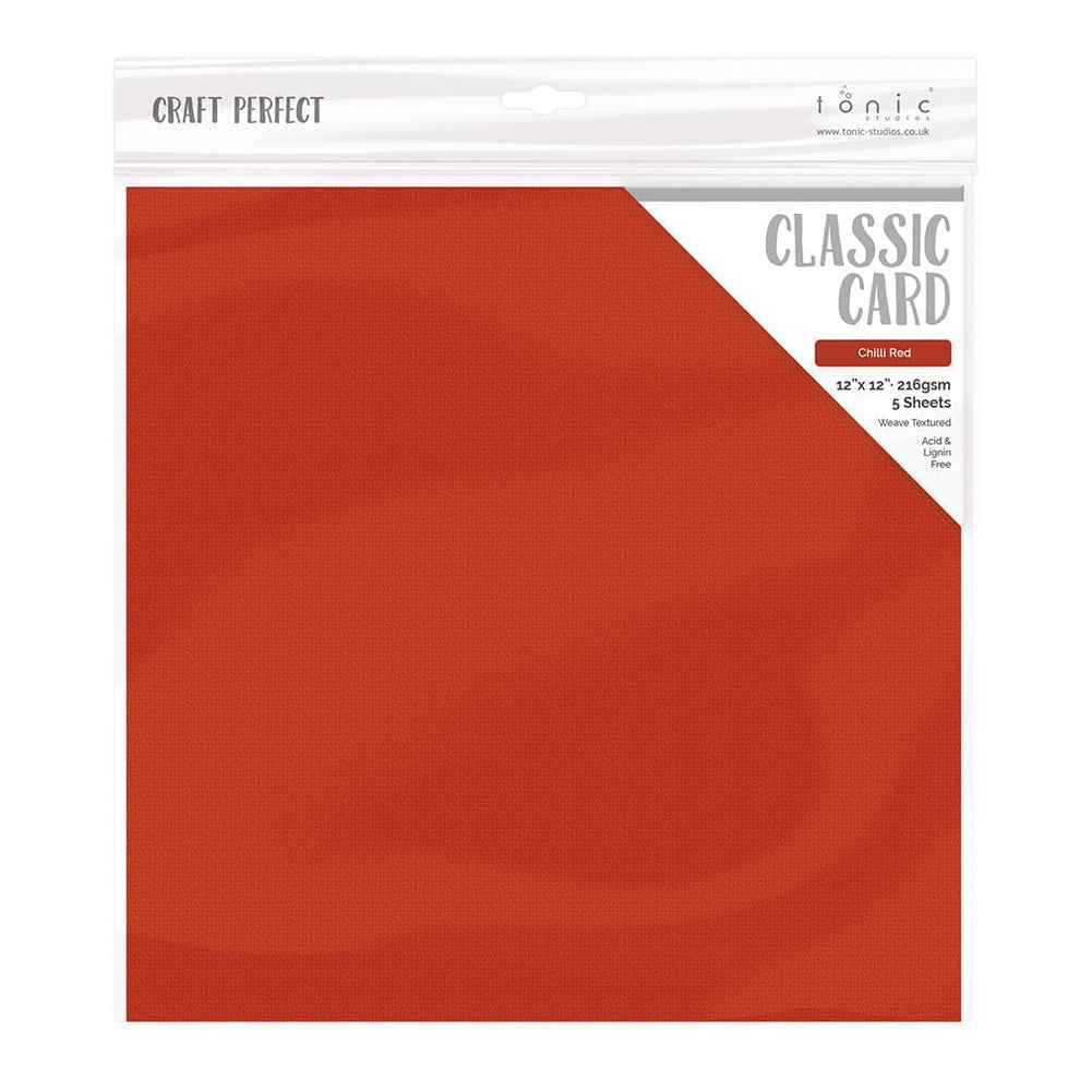 12x12 Weave Textured Cardstock Pack | Craft Perfect – Tonic Studios USA