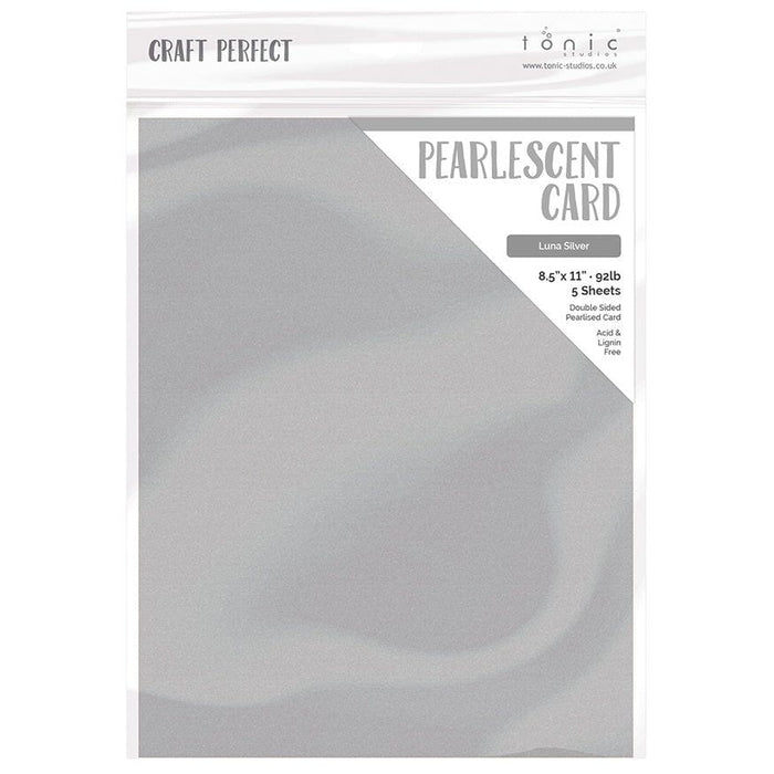 Pearlescent Cardstock Pack - 8.5" x 11" | Craft Perfect – Tonic Studios USA