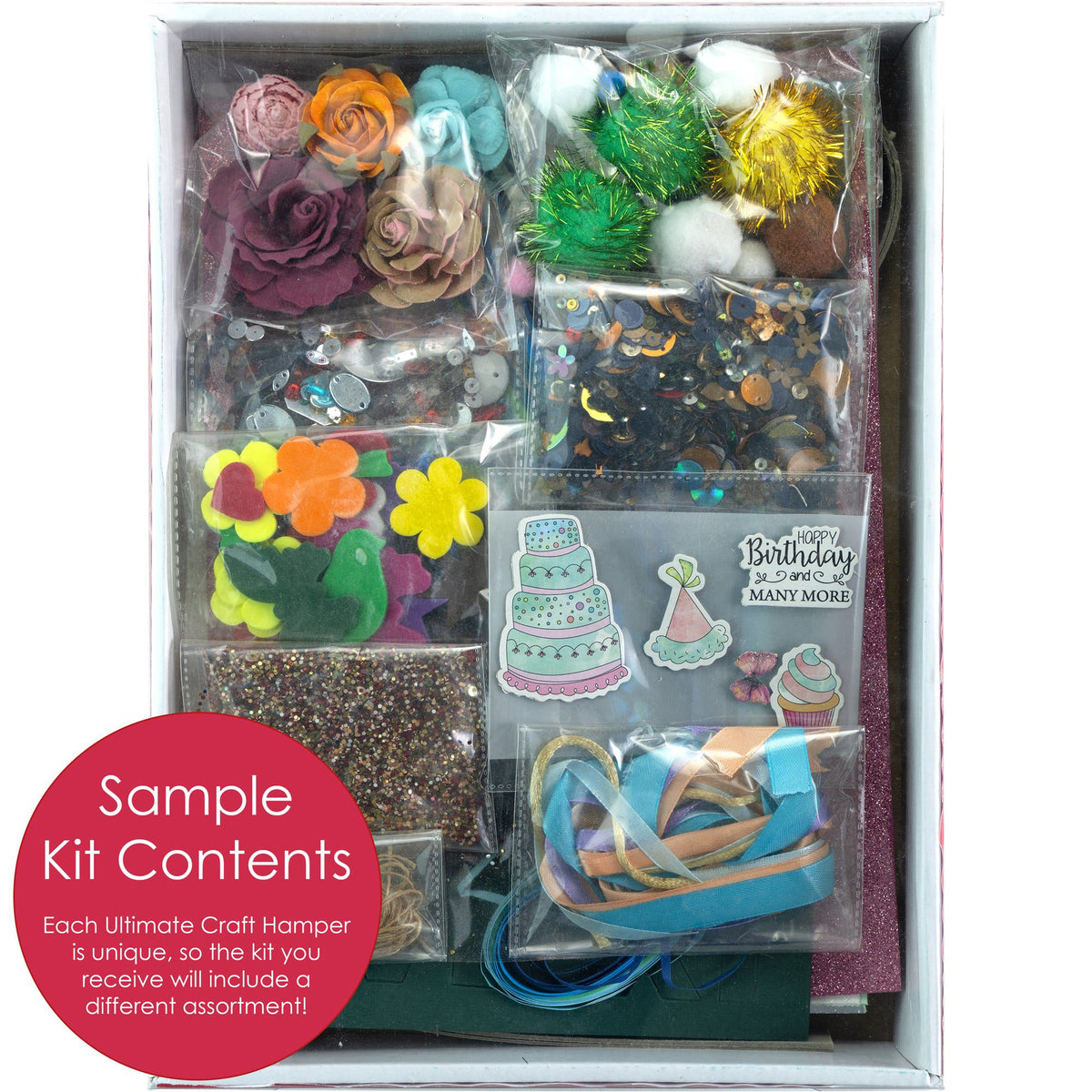 Ultimate Craft Hamper - 500g Assorted Craft Supplies – Tonic Studios USA