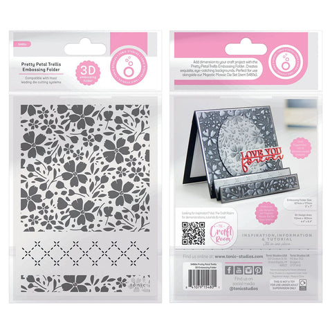 3D Embossing Folders & Majestic Mosaic Collection – Tonic Studios USA