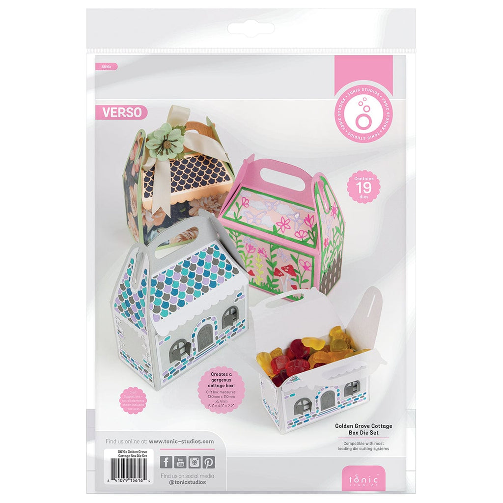 Golden Grove Cottage Die Set – Tonic Studios USA