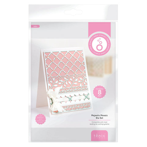 3D Embossing Folders & Majestic Mosaic Collection – Tonic Studios USA