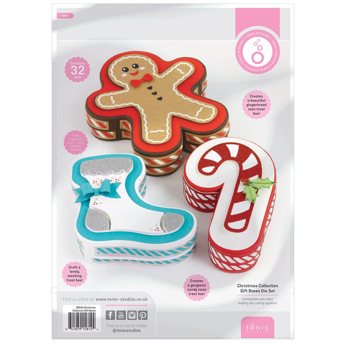 Christmas Collection Gift Boxes Die Set - Showcase – Tonic Studios USA