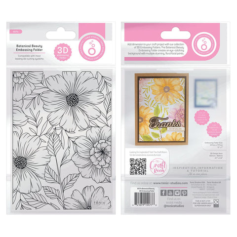 Brand New Foil Fusion and Botanical 3D Embossing Folders Collection ...