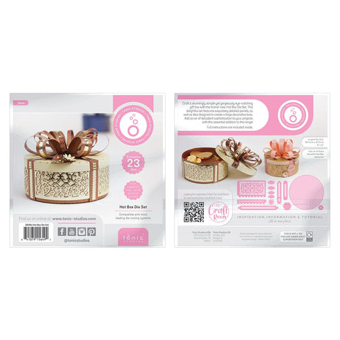 Hat Box Die Set - Create & Make – Tonic Studios USA