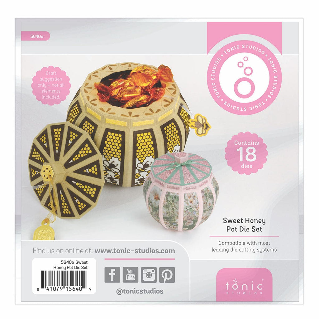 Sweet Honeypot Die Set - Create & Make – Tonic Studios USA