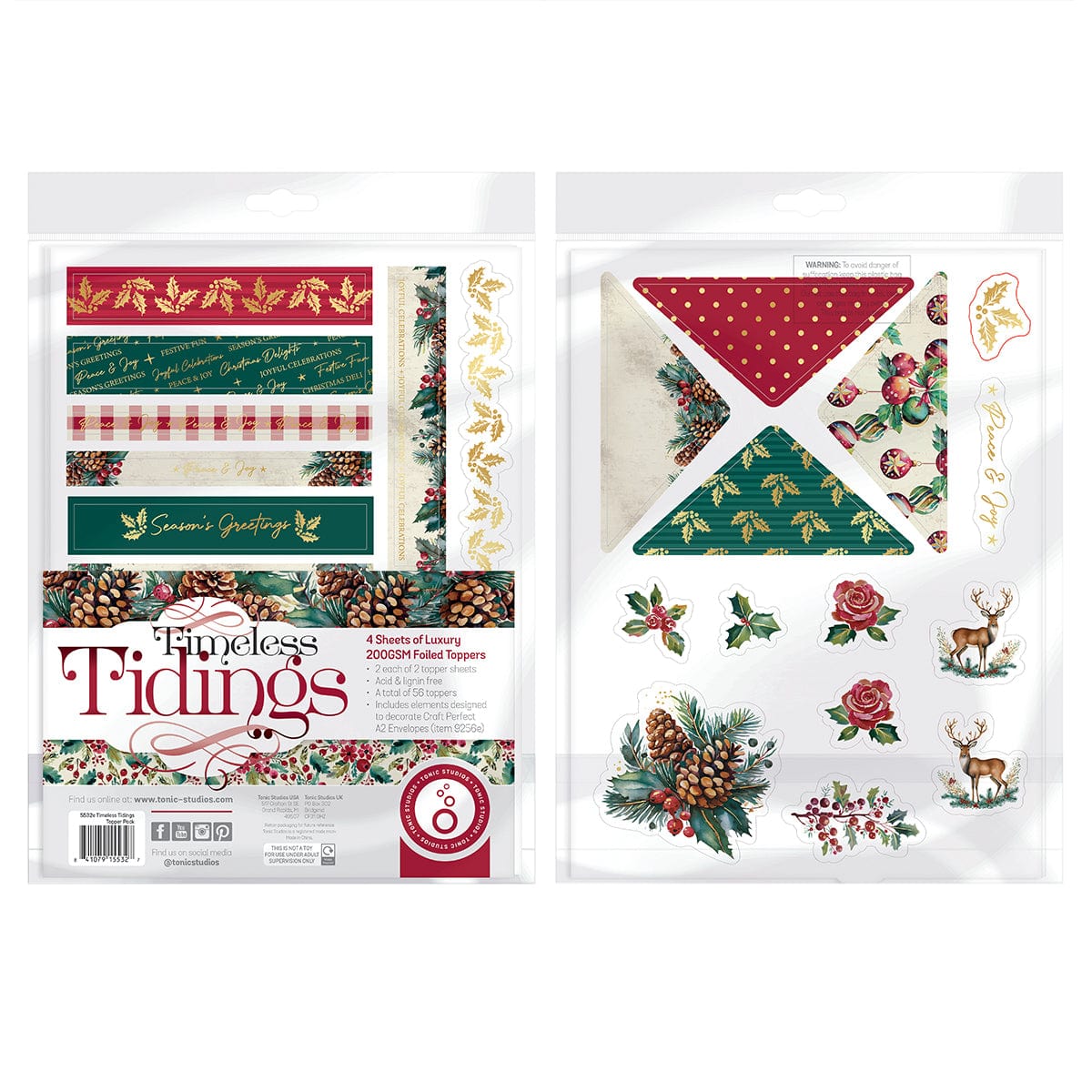 Timeless Tidings Topper Set -5532e – Tonic Studios USA