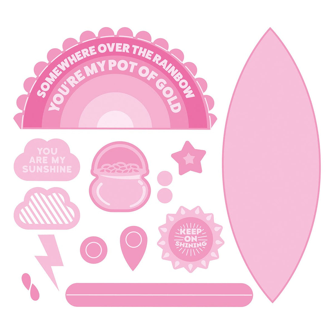 Wonderful Weather Rainbow Gift Box Die Set – Tonic Studios USA