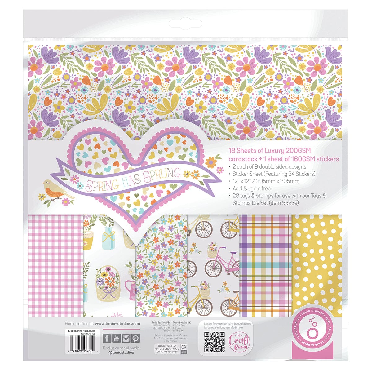 Spring Has Sprung Papercraft Collection – Tonic Studios USA
